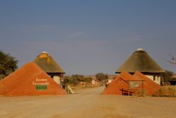Sesriem Camping inside the gate to Sossusvlei Namibia Wildlife Resorts ...